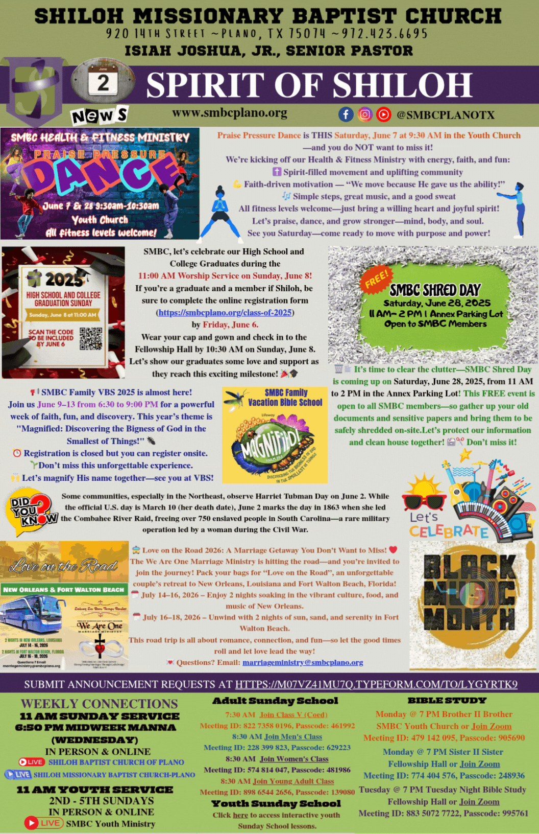 News & Events | Shiloh Missionary Baptist Church